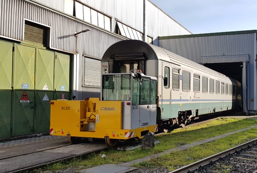 SL32E - Electric RailCar Mover | Mobile RailCar Movers Electric ...